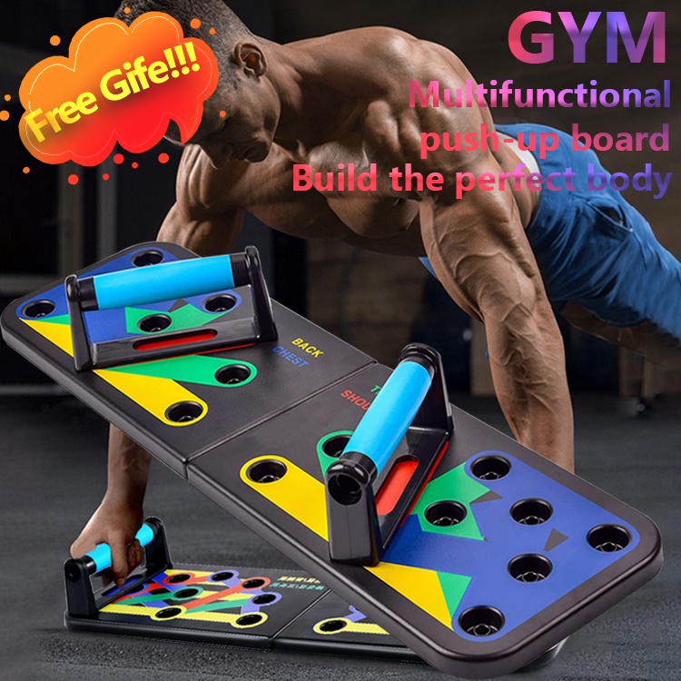 🔥Foldable Multifunction Push Up Board Training System Fitness Exercise ...