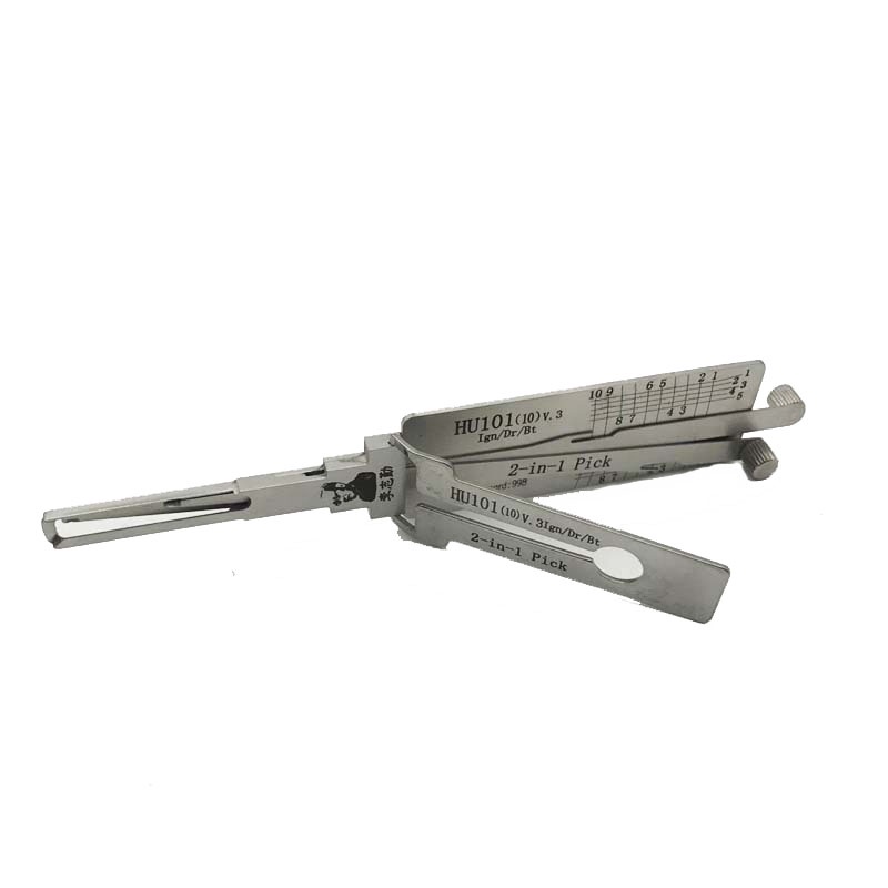 LISHI HU101 2-in-1 Auto Pick and Decoder Locksmith Tools Door Lock ...