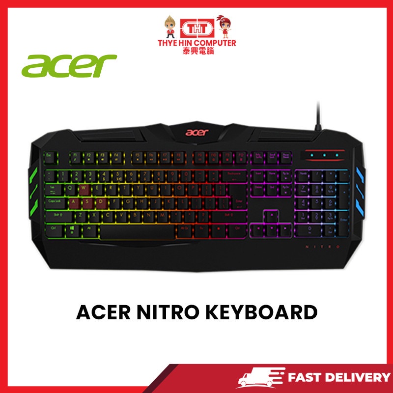 ACER NITRO GAMING KEYBOARD | Shopee Malaysia
