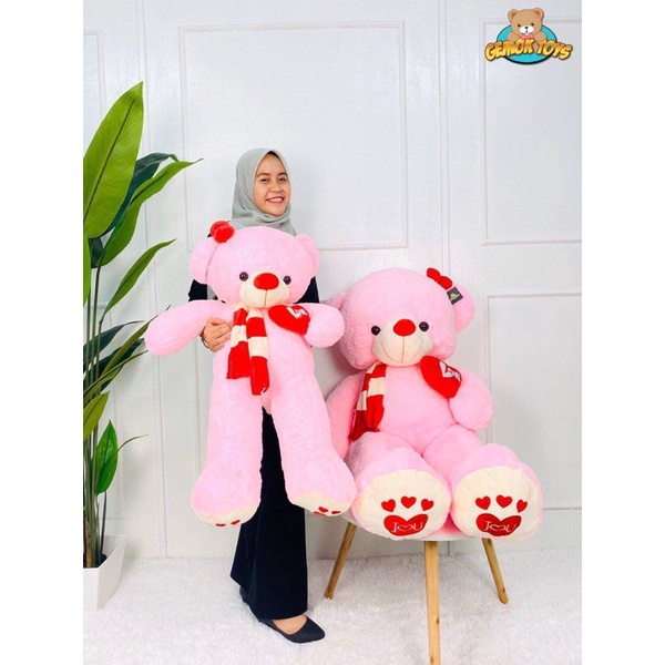 [READY STOCK] TEDDY BEAR COMEL BY GEMOKTOYS I LOVE YOU GIRL FOR ...