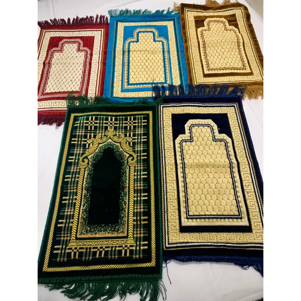 Sejadah Mini Muka Panjang ( 35cm x 60cm) | Shopee Malaysia