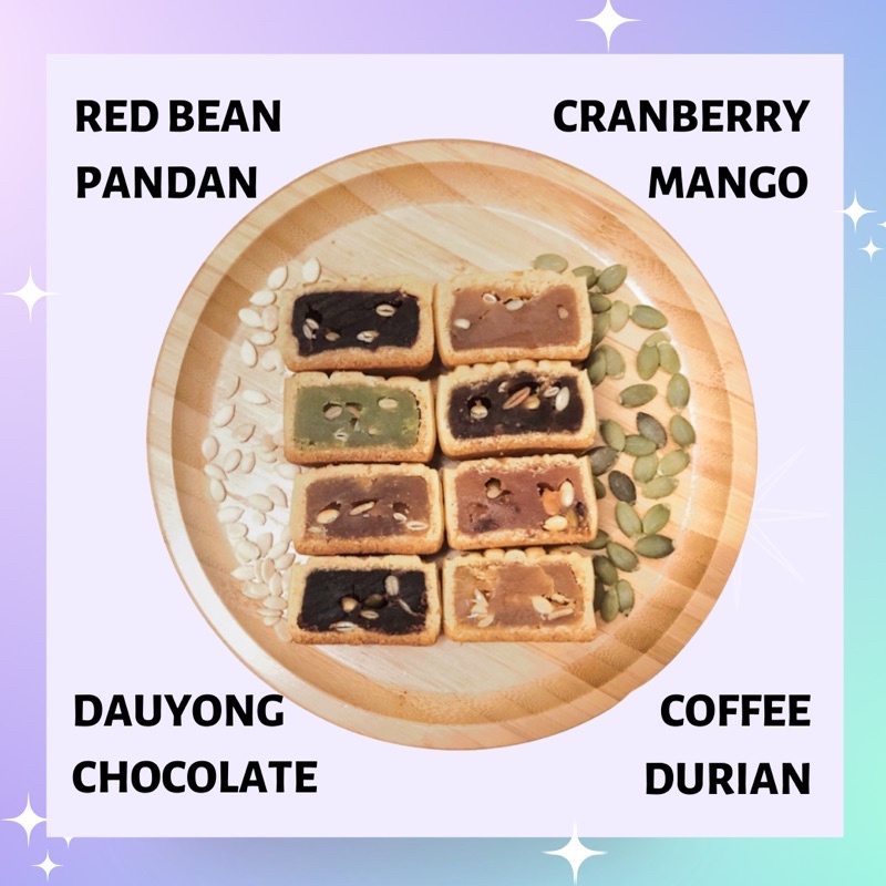 Halal Mini Mooncake / Kuih Bulan Halal (50 gram) | Shopee Malaysia