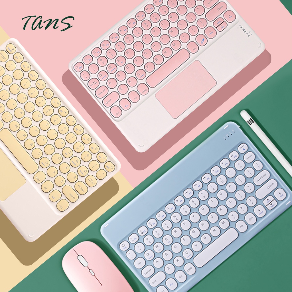 Bluetooth Keyboard and Mouse Combo,Soundless Quiet Slim Minimalistic ...