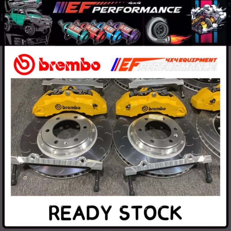 BREMBO BRAKE CALIPER SYSTEMS 17z 6POT ISUZU DMAX READY STOCK | Shopee ...