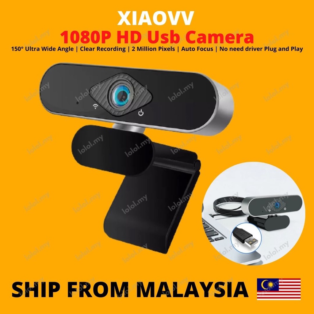 Mijia Youpin Xiaovv 1080P USB Webcam HD For Laptop Pc Computer Cam ...