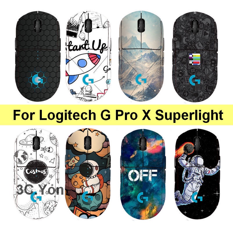 Mouse Skin for Logitech G Pro X Superlight Set Sticker Matte Non-slip ...