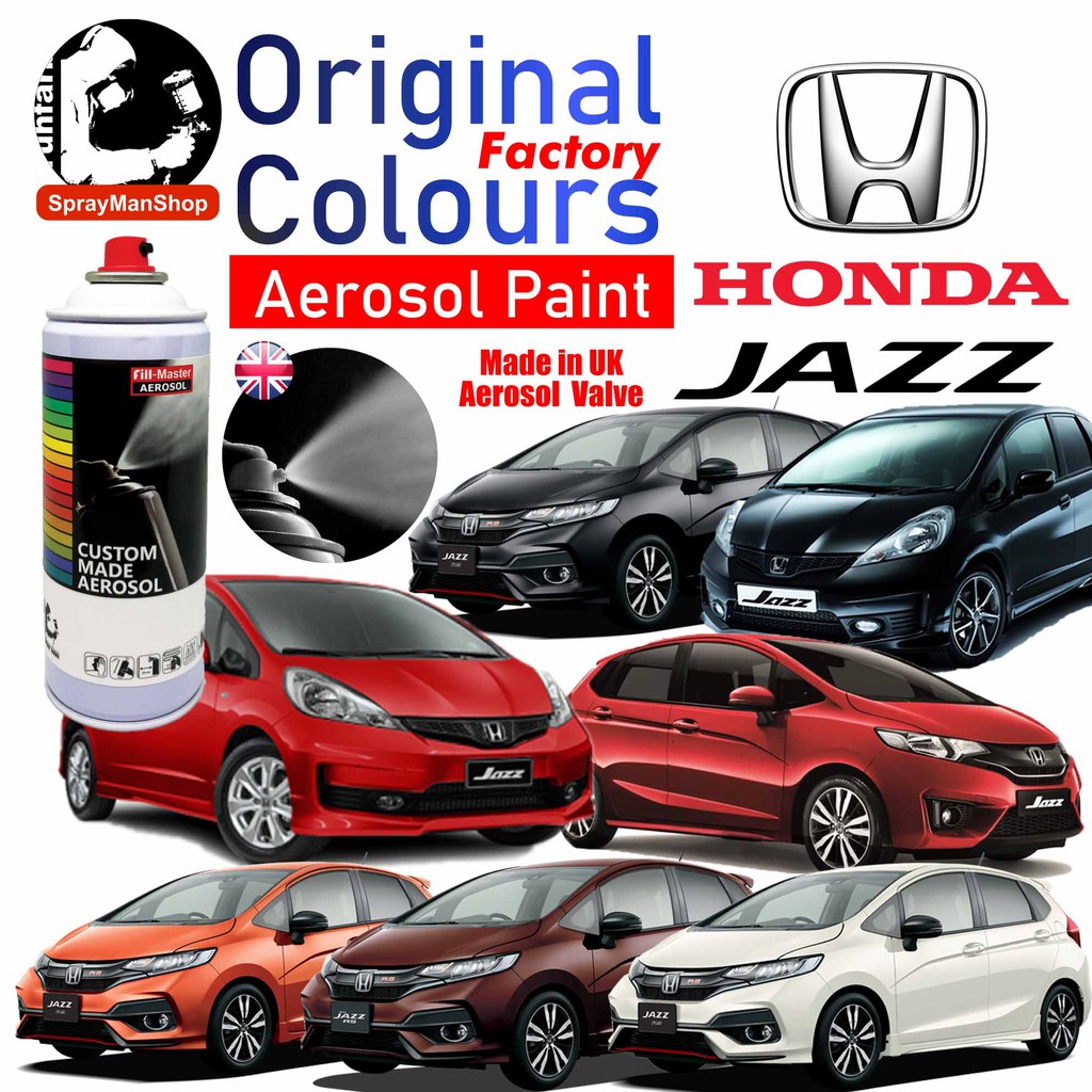 Honda Jazz Original Colour Touch Up Aerosol Spray Paint 400ml | BeeCost