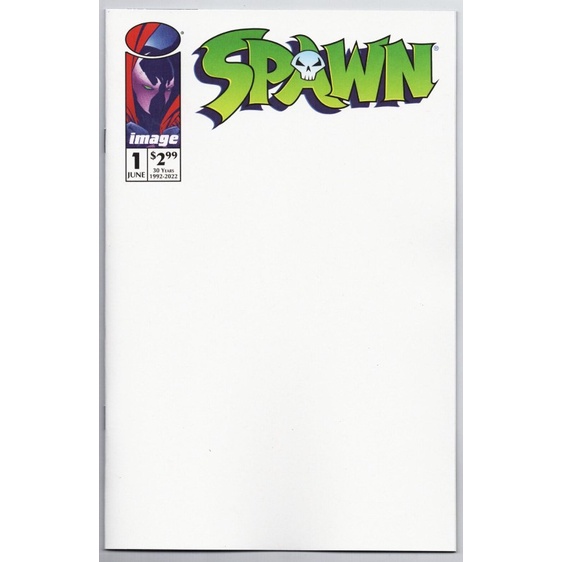 Spawn #1 30th Anniversary Edition - BLANK COVER - Image Comics - COMIC ...