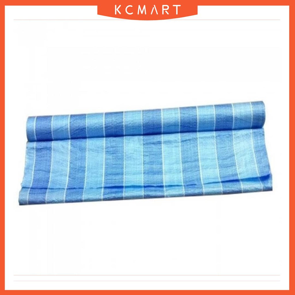 1meter Plastik Kanvas Biru Putih | PE Tarpaulin Sheet (Blue White ...