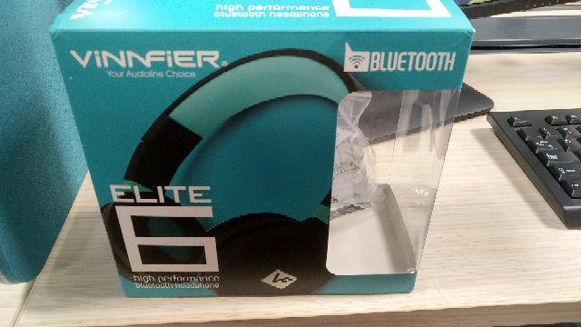 Vinnfier Elite 6 Wireless Bluetooth Headphones With Mic For Smartphones ...