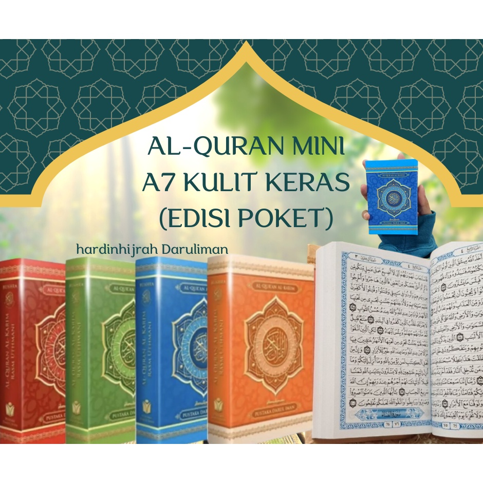 AL-QURAN MINI POCKET | Shopee Malaysia