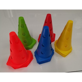 9"/23cm sports cone / skittle / kon padang / marking / With Hole ...