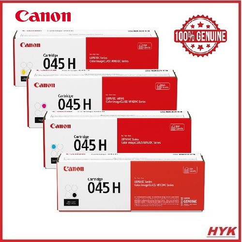 Canon Toner Cartridge 045H BK / C / M / Y | Shopee Malaysia