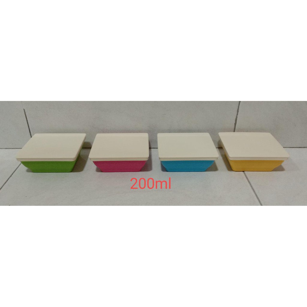 Tupperware Ready Stock - Zen Square Small 200 ml | Shopee Malaysia