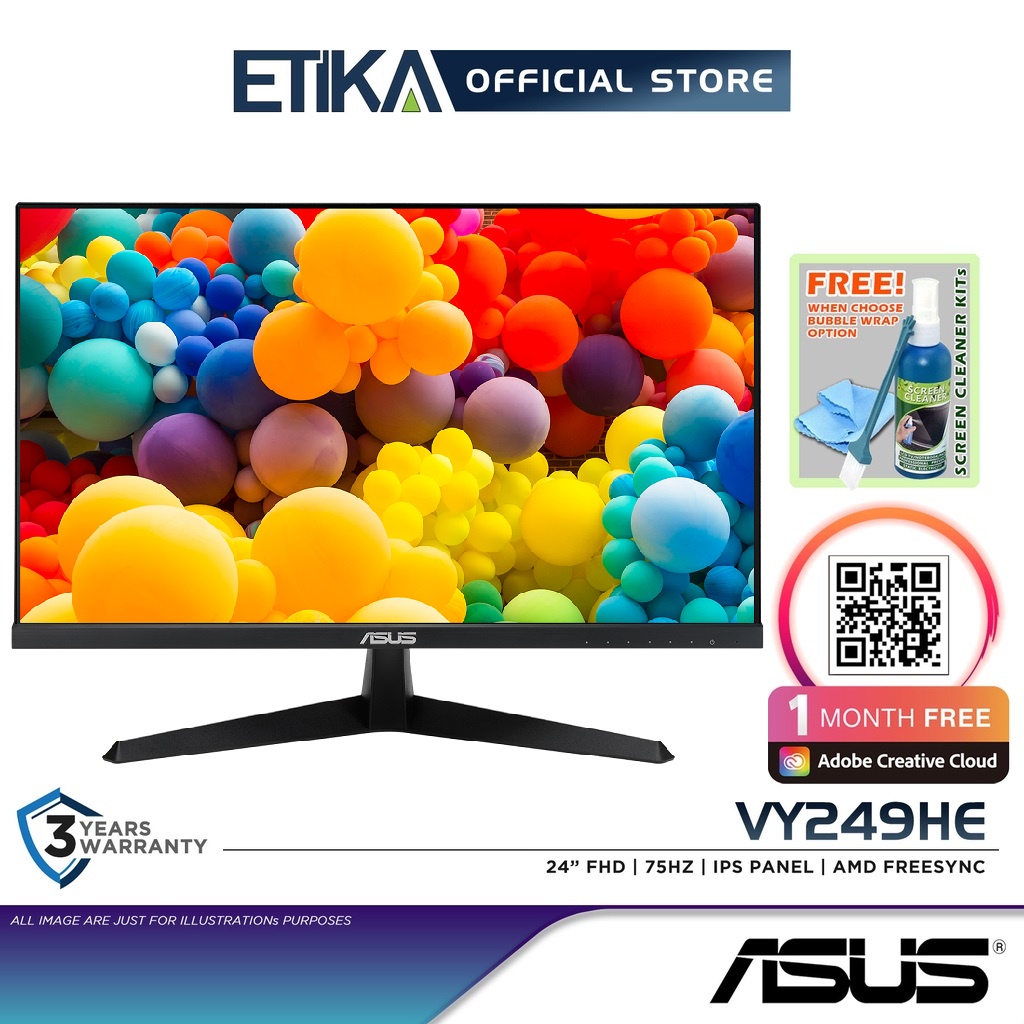 Asus VY249HE | 23.8'' IPS FHD 75Hz Gaming Monitor | FreeSync | Eye Care ...