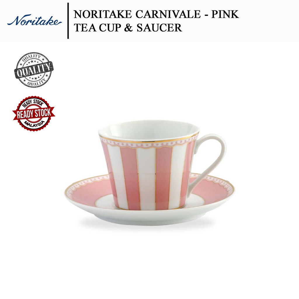 Noritake Carnivale Tea Cup and Saucer High Quality Fine Porcelain ...