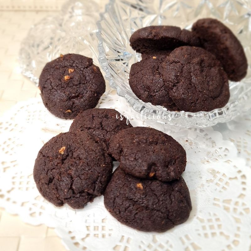 Dark Chocolate Chip / Biskut Coklat. | Shopee Malaysia