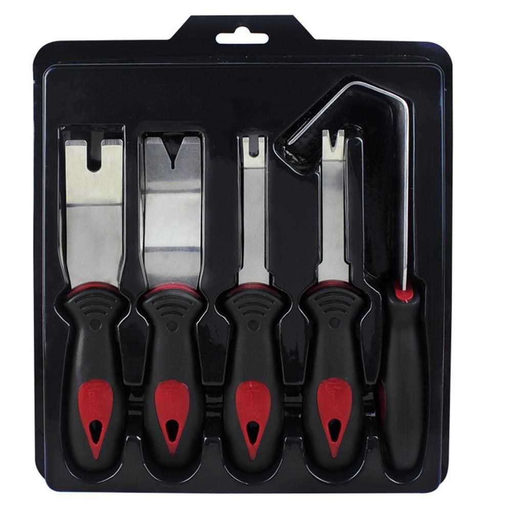 Plastic Buckle Screwdriver Car 5-Piece Refitting Tool Car Door Plate ...