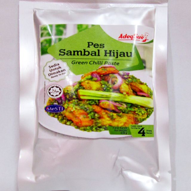Pes Sambal Hijau AdeqSue | Shopee Malaysia