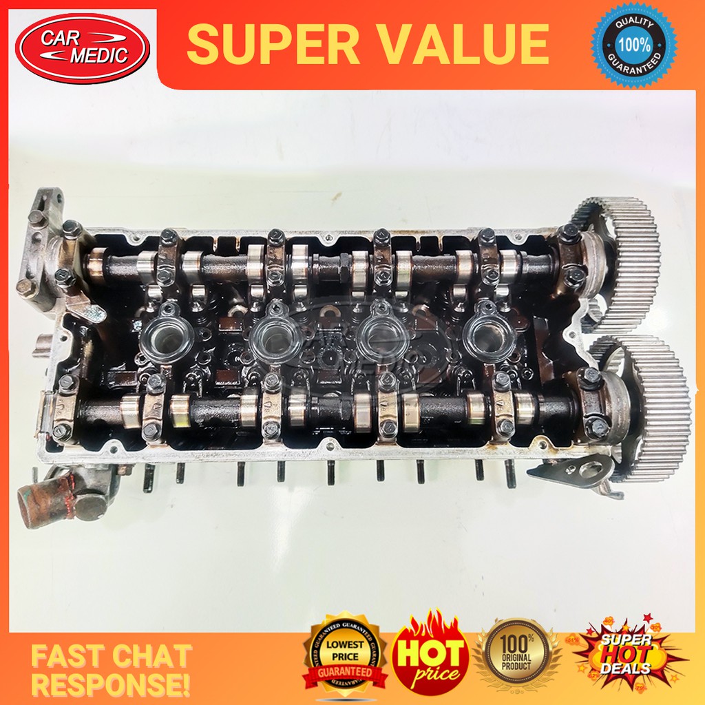 Original Mitsubishi 4G91 1.5 Engine Cylinder Head (Used) | Shopee Malaysia