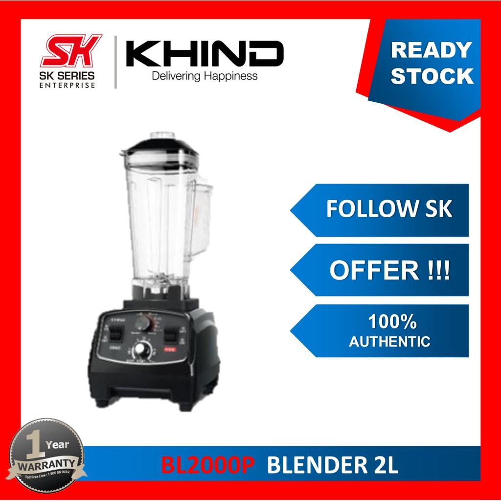 KHIND BLENDER PRO BL2000P | Shopee Malaysia