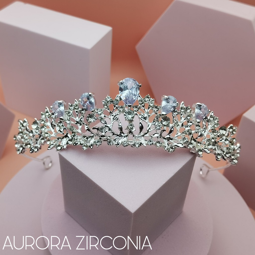 [Crown Bride] Zirconia, Crown Rhinestone | Crown Tunang | Crown Nikah ...