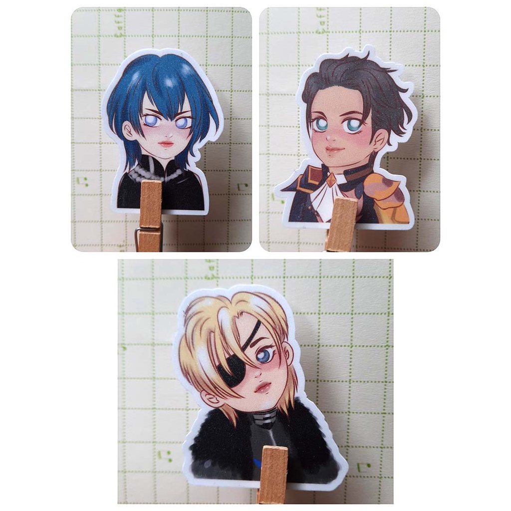 Fire Emblem Sticker ( Dimitri , Byleth ,Claude ) | Shopee Malaysia