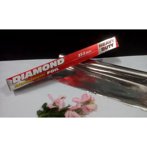 1 piece Diamond Aluminium Foil 37.5 SQ.FT for Cooking, Freezing ...