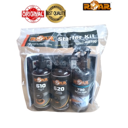 ROAR Advanced Surface Finishing Starter Kit (610, 620, 730) | Shopee ...