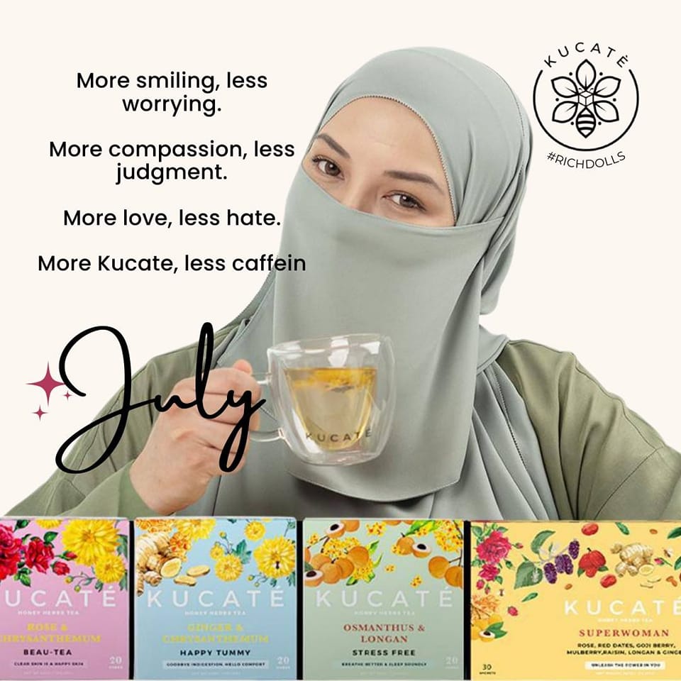 ORIGINAL KUCATE BY NEELOFA FAMILY / SUPERWOMAN / BEAU-TEA / STRESS FREE ...