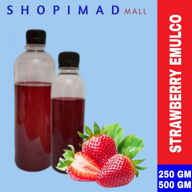 STRAWBERRY EMULCO | STRAWBERRY PASTE | PERISA STRAWBERRY | BAKING ...
