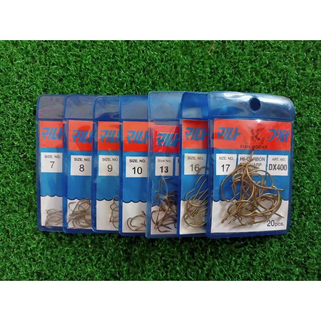 EAGLE WAVE DX400 FISH HOOKS HI-CARBON EX SHARP STRONG | Shopee Malaysia