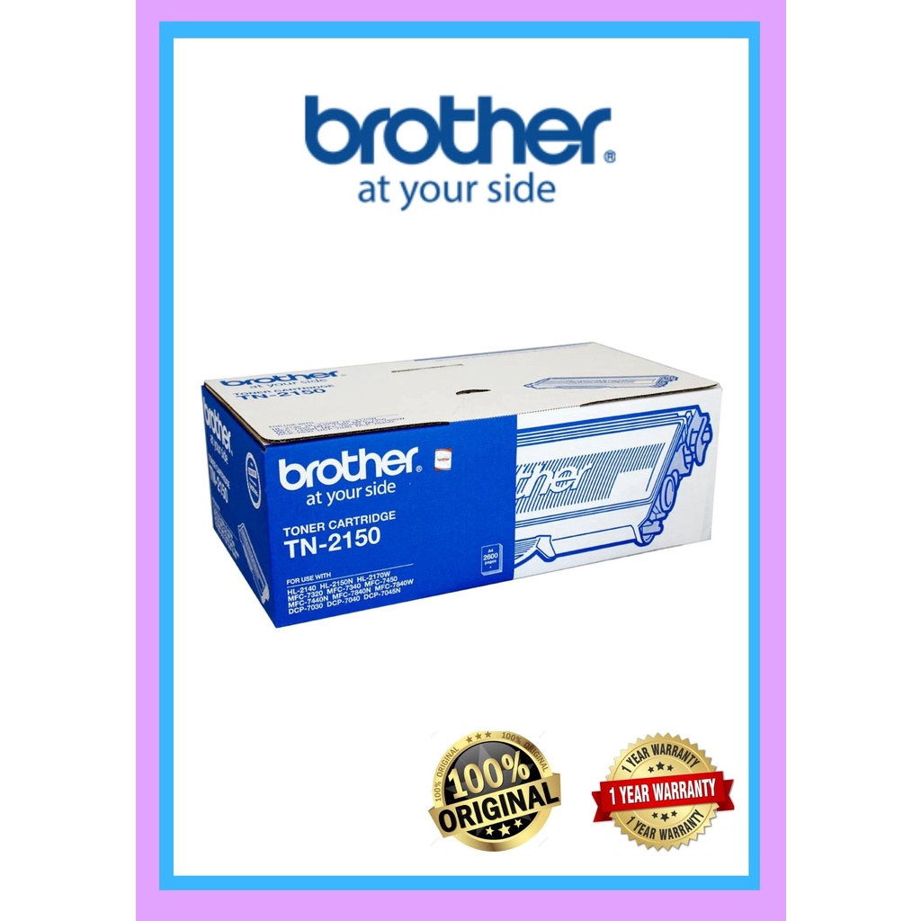 [GENUINE] BROTHER TN-2150 ORIGINAL BLACK TONER CARTRIDGE | Shopee Malaysia