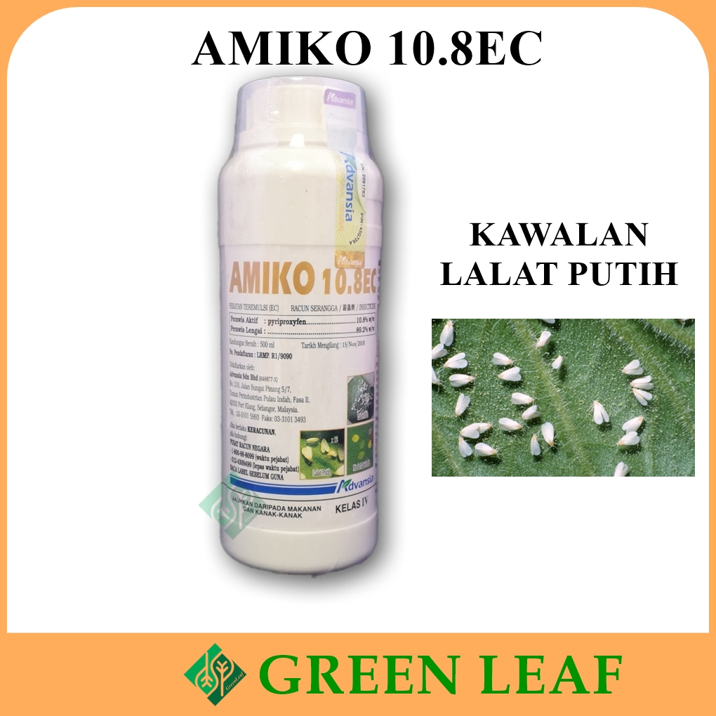 500ML Amiko 10.8EC Racun Kawalan Lalat Putih White Flies Control ...
