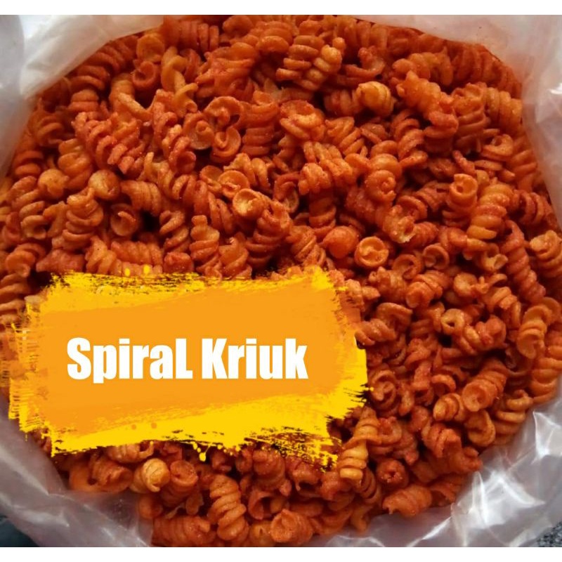 Spiral kriuk Spicy Macroni Sticks Spicy viral Snacks Filled Can Be Used ...