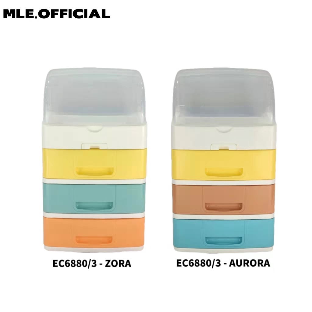 Century Dish Drainer With Cover 3 Tier EC6880/3 New Color Zora Aurora ...