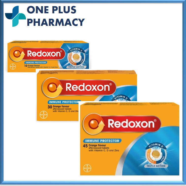 Redoxon Triple Action 10's / 30's / 45's (Vitamin C + D + Zinc ...