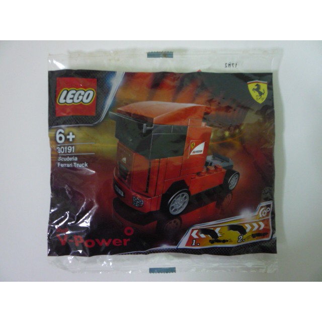 SHELL Exclusive LEGO Models Ferrari Truck - 30191 Rare | Shopee Malaysia