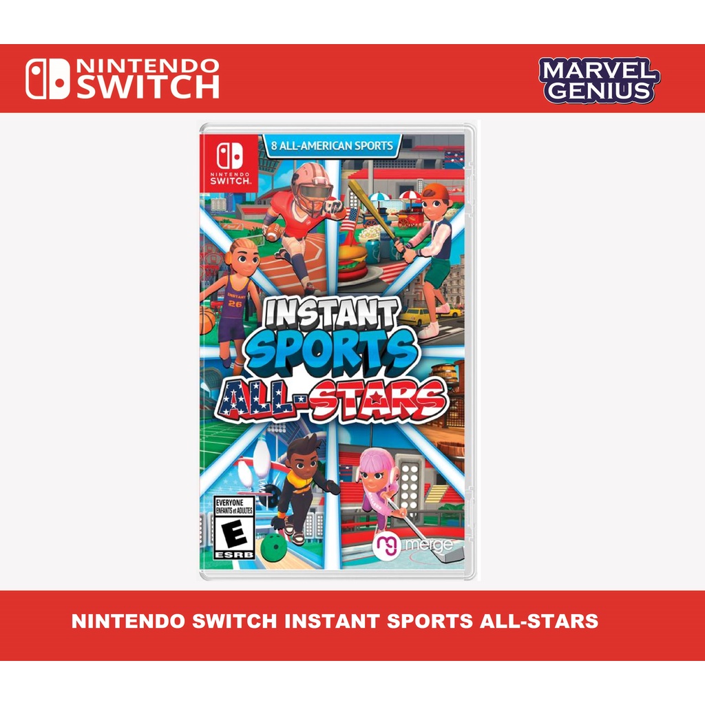 NSW NS NINTENDO SWITCH GAME INSTANT SPORTS ALL STARS / INSTANT SPORT ...