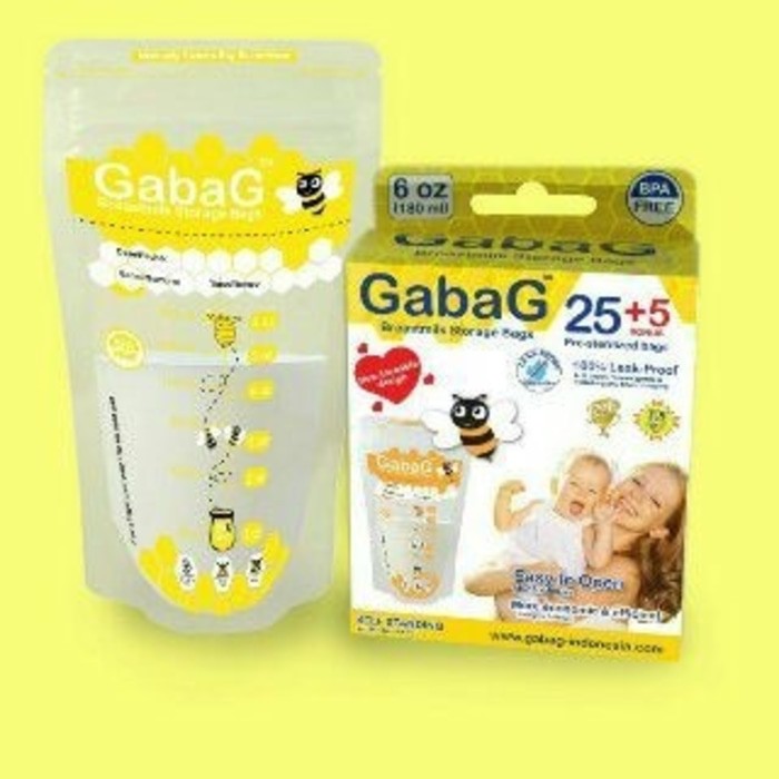Gabag asi bag 180ml bpa free 30 pcs of new packaging | kantong asi ...