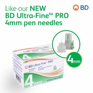 BD ULTRA-FINE PEN (PRO) 4MM 32G NEEDLES / BD MICRO-FINE PEN NEEDLES 31G 5MM (30's/100's ...