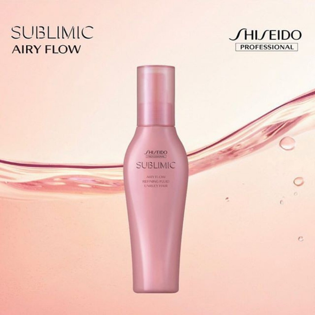 Shiseido Professional Sublimic Airy Flow Refining Fluid - 125ml | Shopee Malaysia