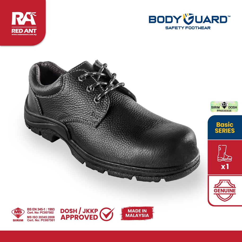 BODYGUARD BG301 Low Cut Safety Shoes / Foot Protection / Steel Toe Cap ...