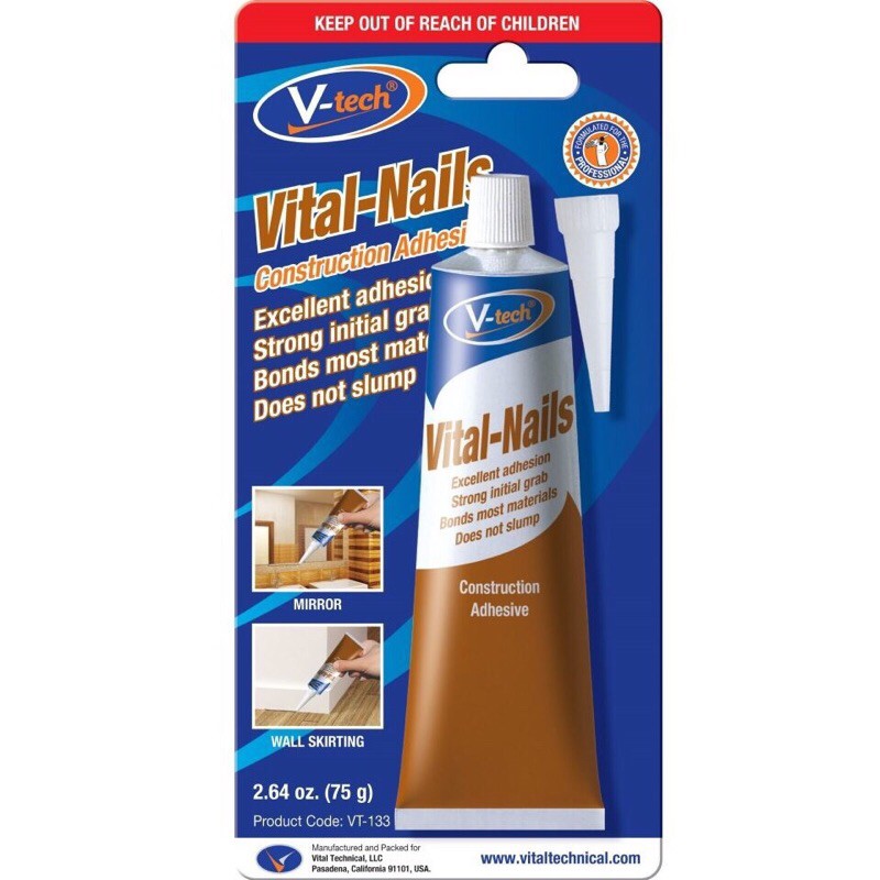 V-tech Vital Nails for Wood 75g | Shopee Malaysia