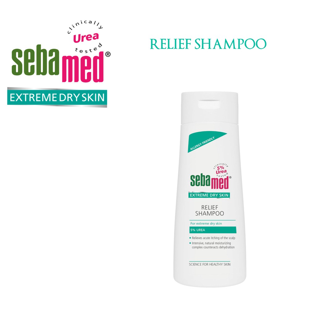 Sebamed Extreme Dry Skin Relief Shampoo 5% Urea (200ml) | Shopee Malaysia