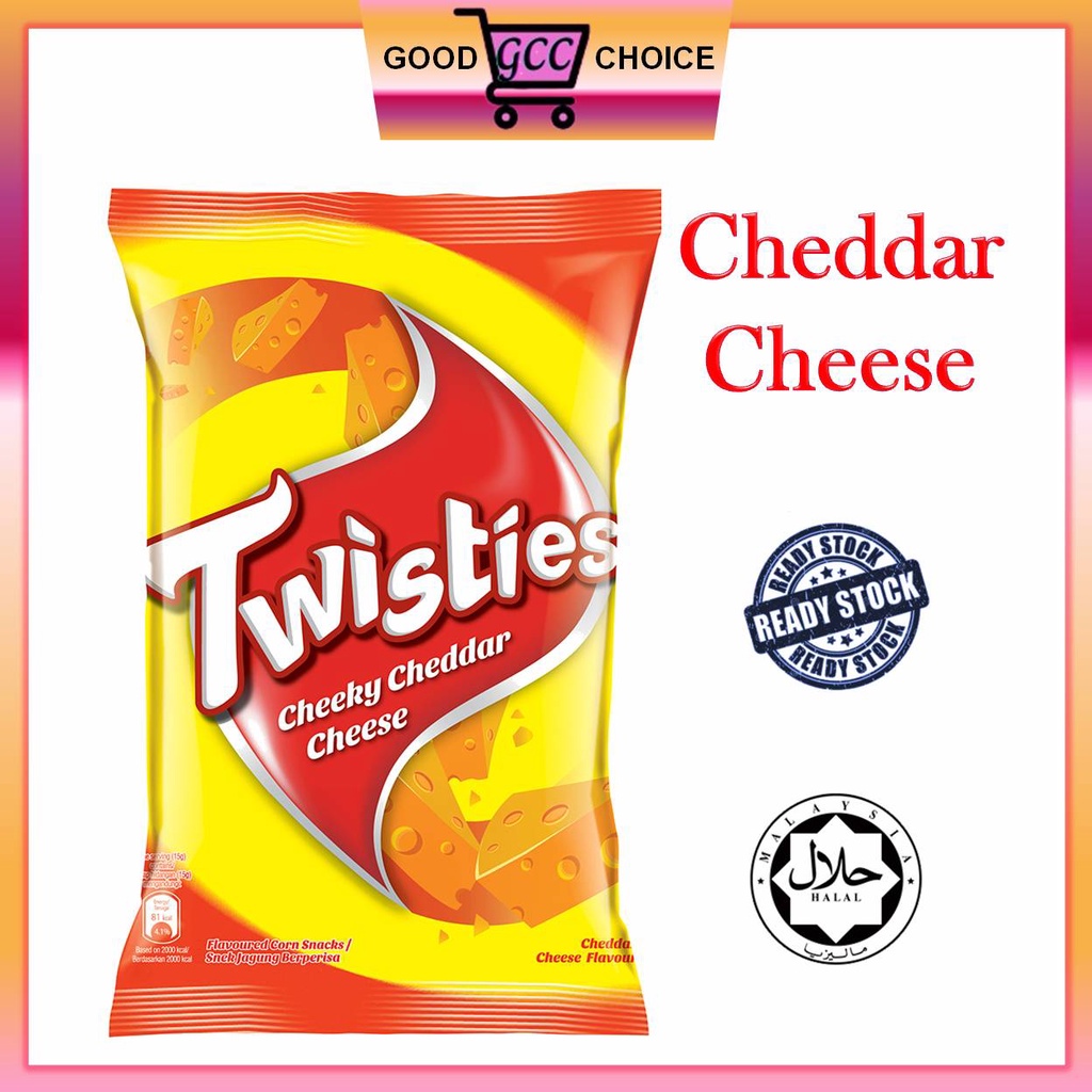 GCC-Ready Stock Twisties Flavoured Corn Snacks Cheeky Cheddar Cheese ...