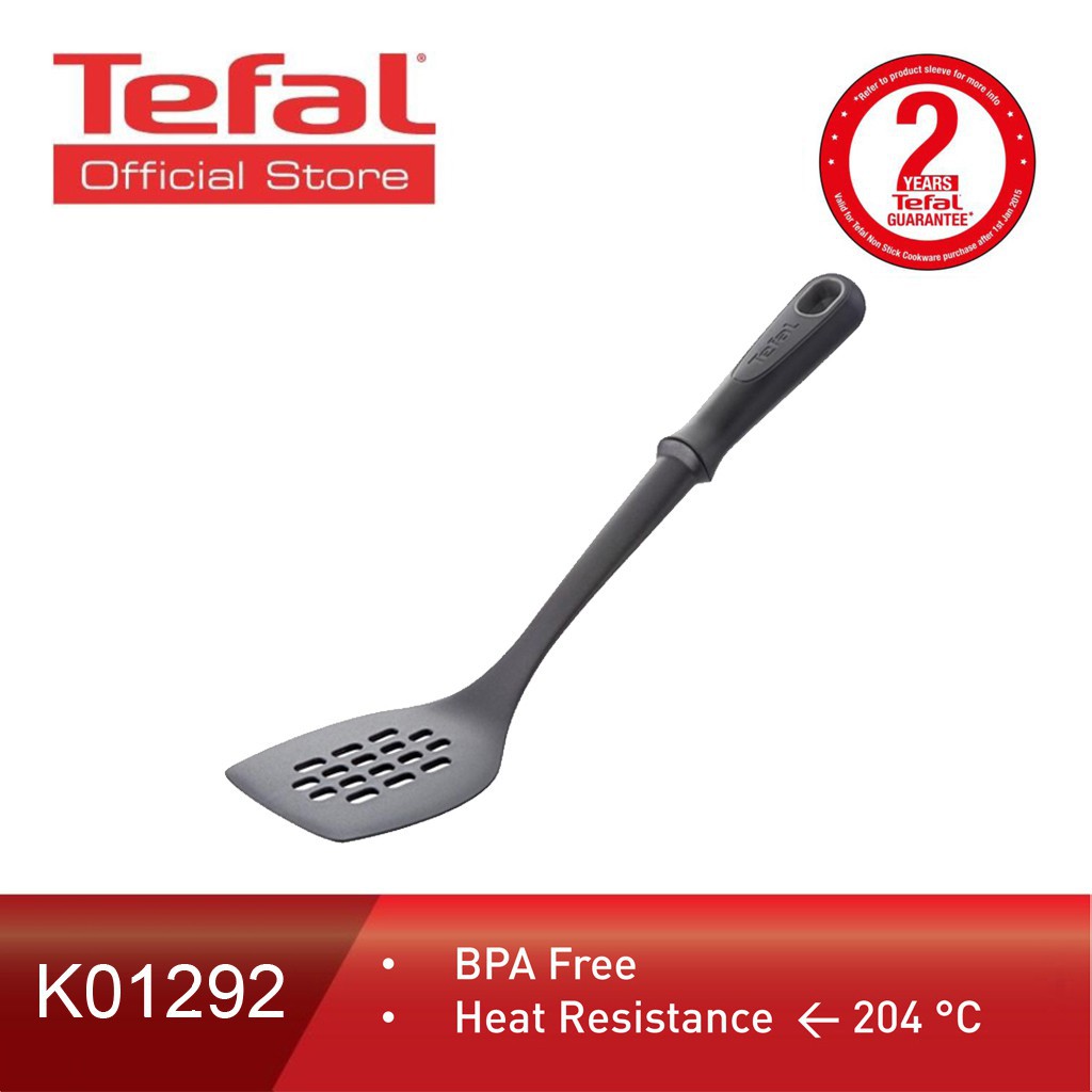 Tefal Comfort Spatula - Slotted Turner | Shopee Malaysia