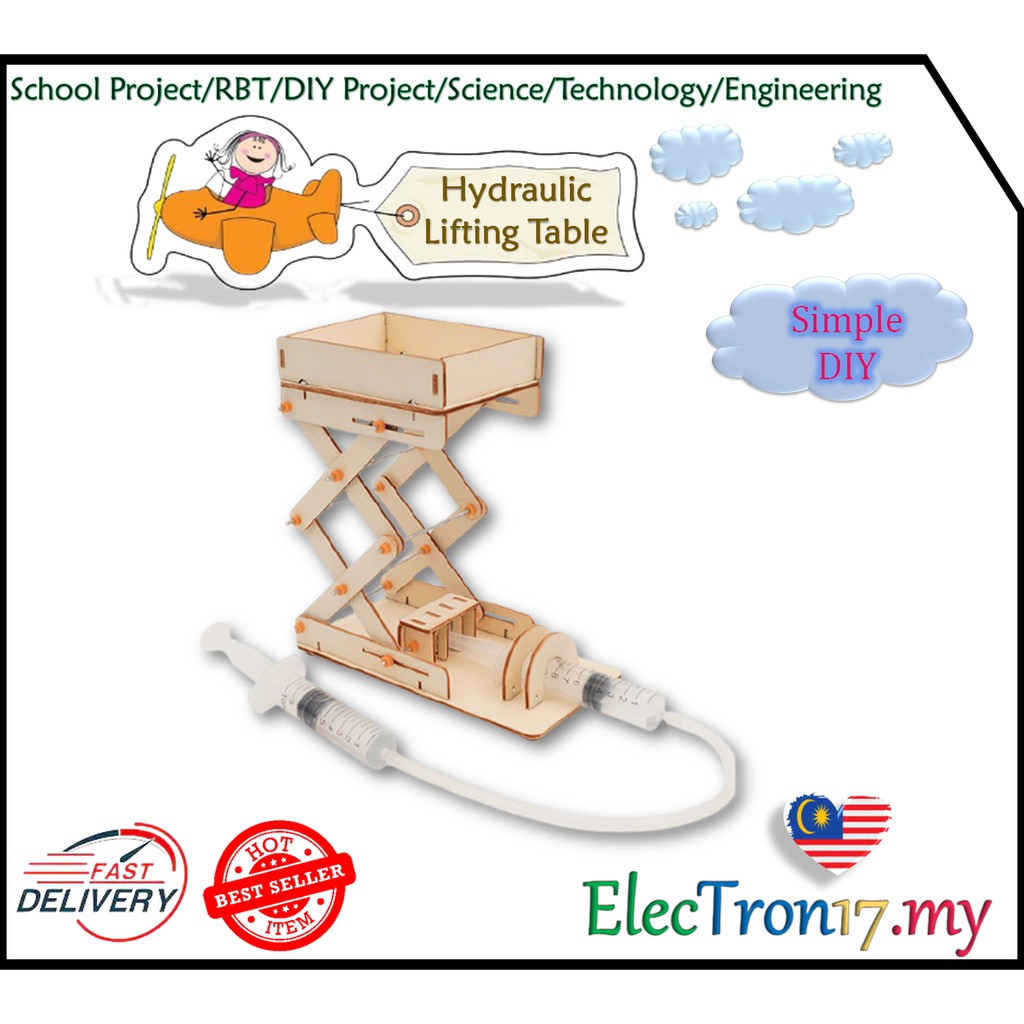 NEW!! DIY Hydraulic Lifting Science School Project RBT Primary School ...