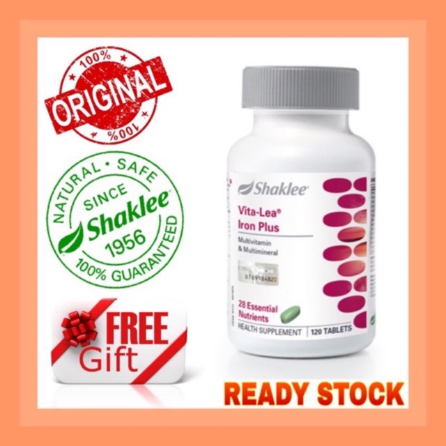 Vita-lea Iron Plus Shaklee Original - Fast Delivery | Shopee Malaysia