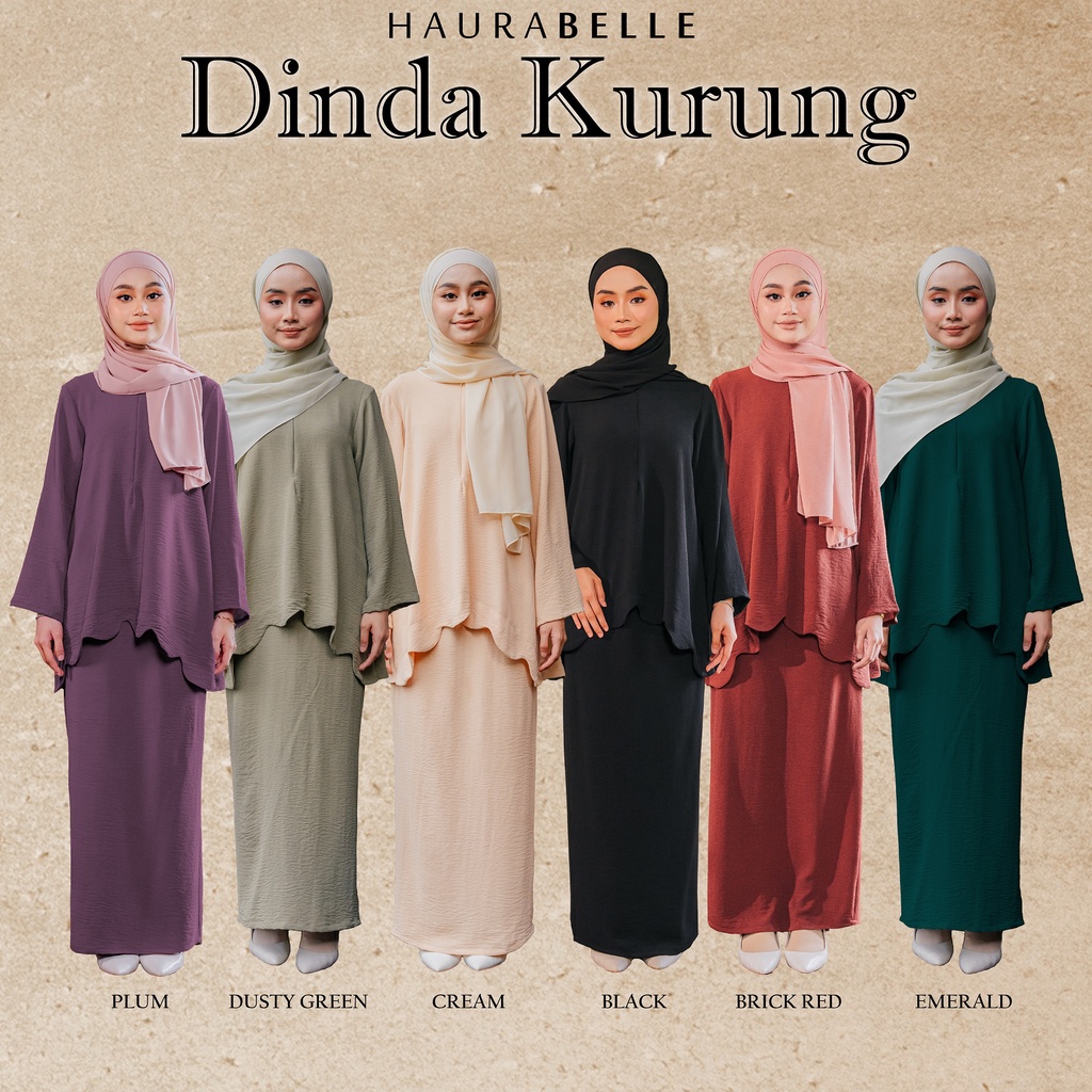 [ READY STOCK ] (PART 2) DINDA KURUNG by HAURABELLE Baju Raya 2022 ...